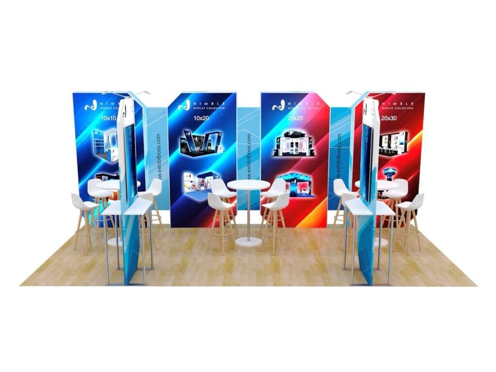 Tension Fabric Trade Show Booth Displays | Fabric Displays & Banners ...